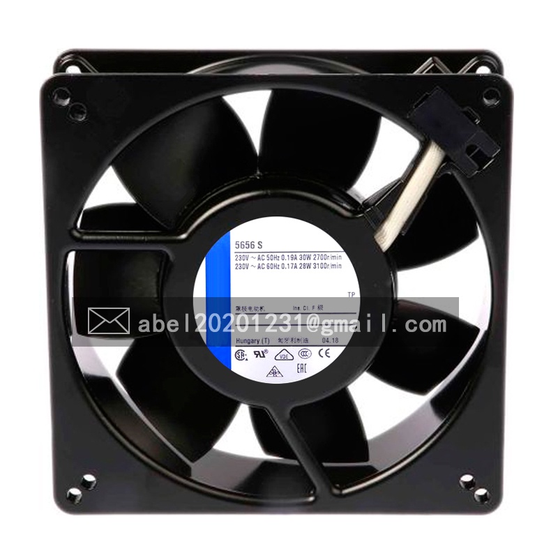 ยี่ห้อใหม่ 5656S 5656 S 230VAC ORIGINAL COOLING FAN 13538 135*135*38MM ...