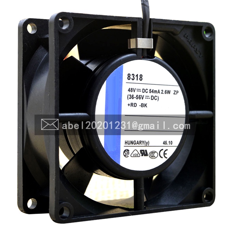 ยี่ห้อใหม่ 8318 48VDC ORIGINAL COOLING FAN 8032 80*80*32MM | Shopee ...