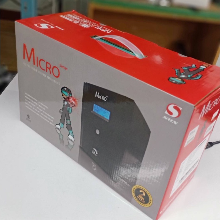 SUN Micro UPS 1000VA SUN Micro By CKT Sun micro เป็นเครื่องสำรองไฟฟ้า ...