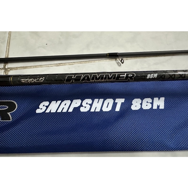 คันตีเหยื่อปลอมชายฝั่ง Ryoko HAMMER 862M, MH / SiC GUIDE | Shopee Thailand