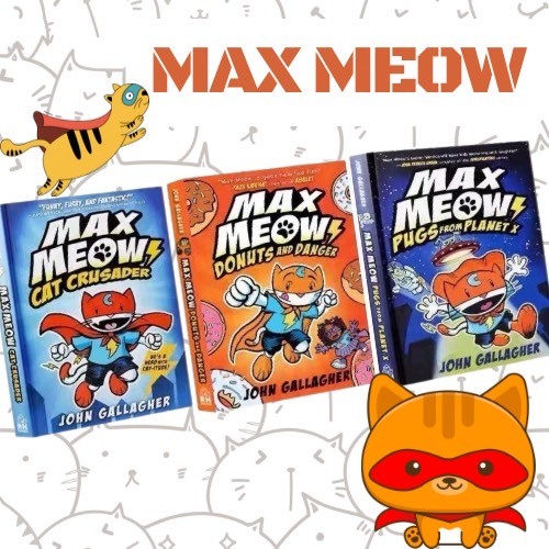 หนังสือชุด Max Meow หนังสือการ์ตูนภาษาอังกฤษ **งานเกรด C** | Shopee ...