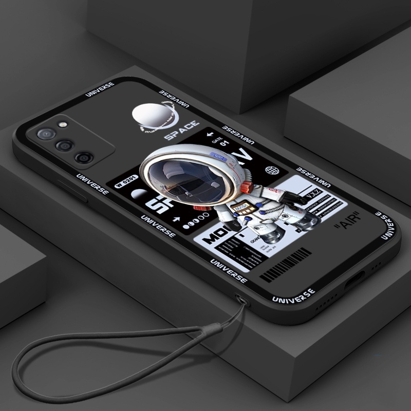 เคสโทรศัพท์มือถือแบบนิ่ม TPU กันกระแทก ลายนักบินอวกาศ สําหรับ Samsung Galaxy S22 S21 S20 Plus ...