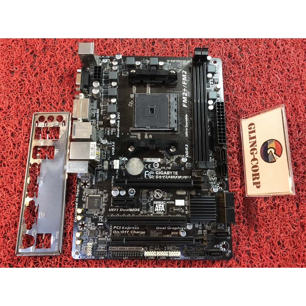 FM2+ BOARD GIGABYTE RAM 2 SLOT - หลายรุ่น / F2A88XM / -HD3 / | Shopee ...