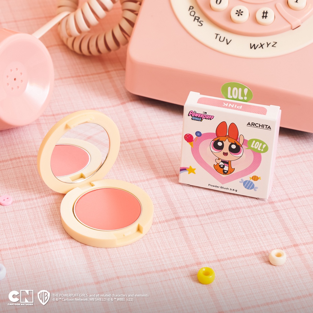 Archita - The Powerpuff Girls Powder Blush [Pink] EXP.(09.10.25 ...