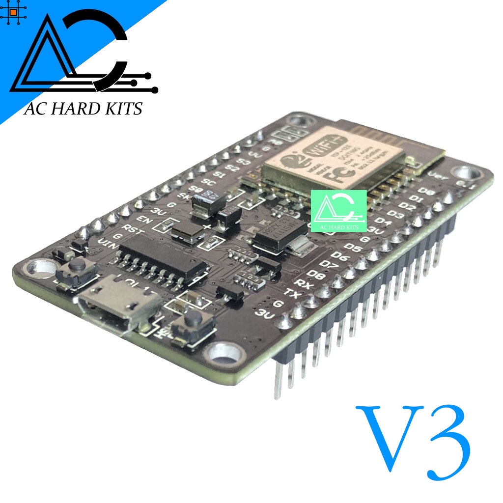 ESP8266 NodeMCU V3 Lua WIFI Development Kit USB CH340 | Shopee Thailand