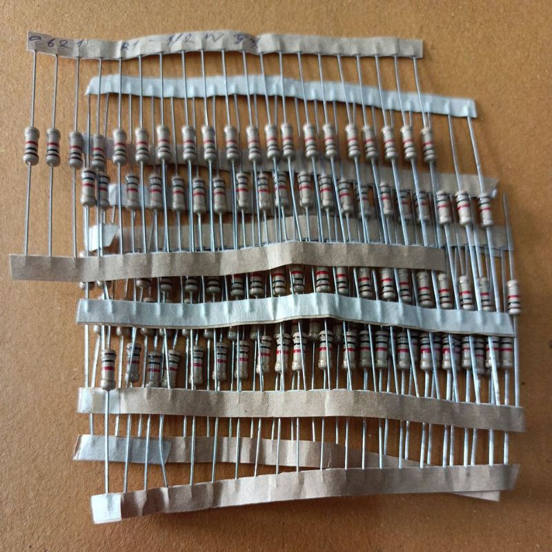 900759 R 1K 1/2 5% resister ตัวต้านทาน 20 ตัว | Shopee Thailand