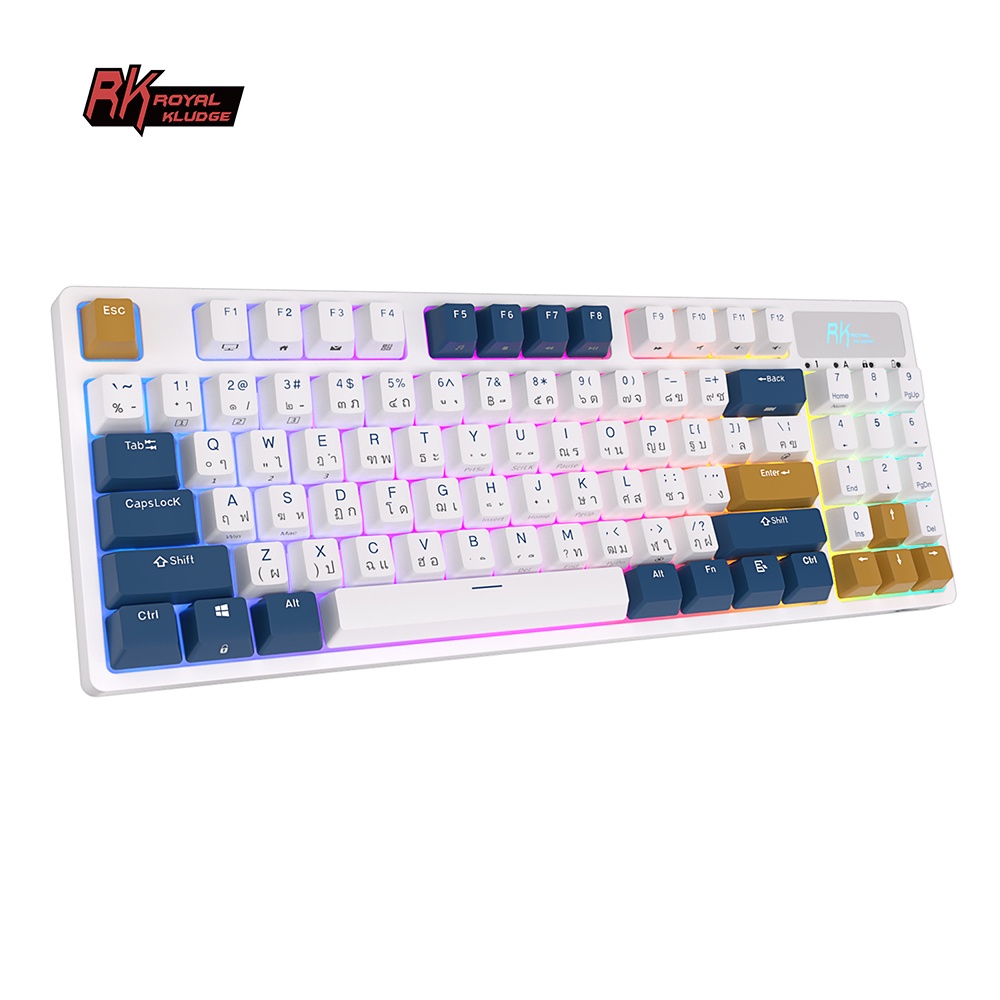 🔥 Royal Kludge RK89 RGB - ⌨️ 85% 🔥 คีย์บอร์ดเกมมิ่ง คีย์บอร์ดไร้สาย ...