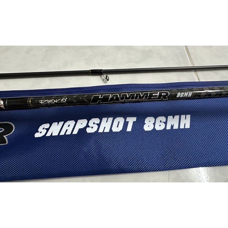 คันตีเหยื่อปลอมชายฝั่ง Ryoko HAMMER 862M, MH / SiC GUIDE | Shopee Thailand