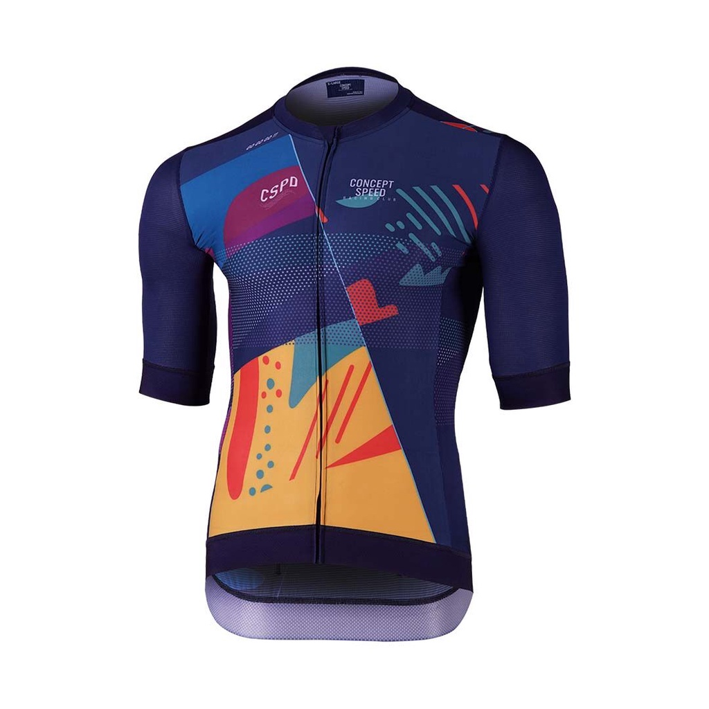 Cspd CONCEPT SPEED เสื้อปั่นจักรยาน Areo Fit Race Cut กระเป๋าหลัง 3 ...