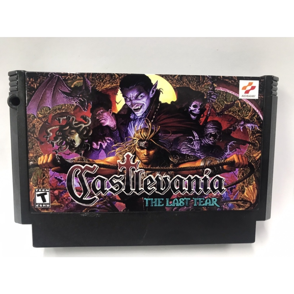 ตลับ FC ตลับ Famicom Castlevania-The Last Tear ( ตลับ Repro) เกมส์แส้ ...