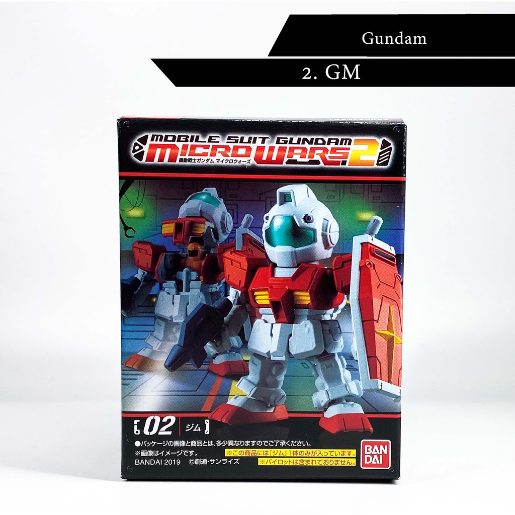 แยก Gundam Micro Wars 2 Mobile Suit Bandai ตัวต่อ จุดขยับ กันดั้ม โมเดล ...