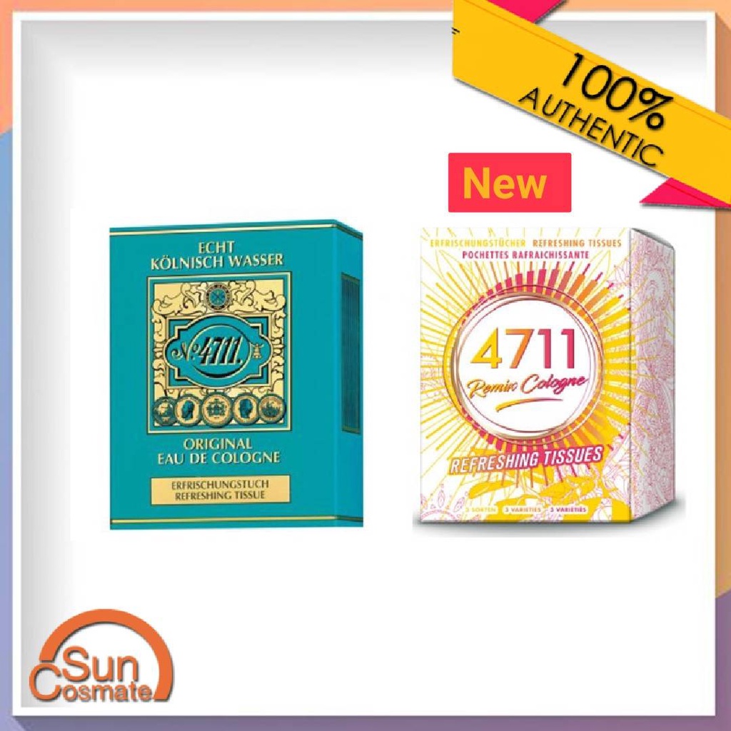 4711 Refreshing Tissue จาก Echt Kölnisch Wasser Original Eau De Cologne ...