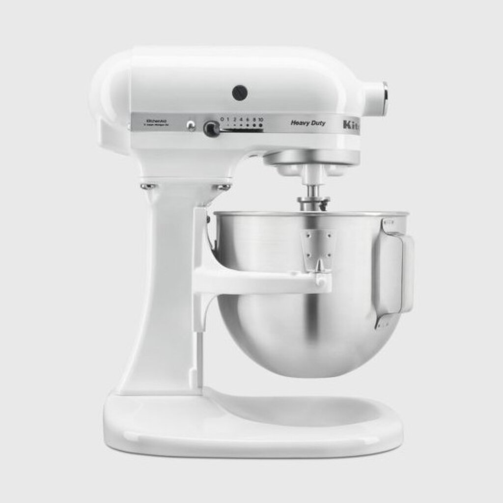 Heavy duty เครื่องผสมอาหาร KitchenAid 5KPM5WH White 220V ไม่มีฝาครอบ ...