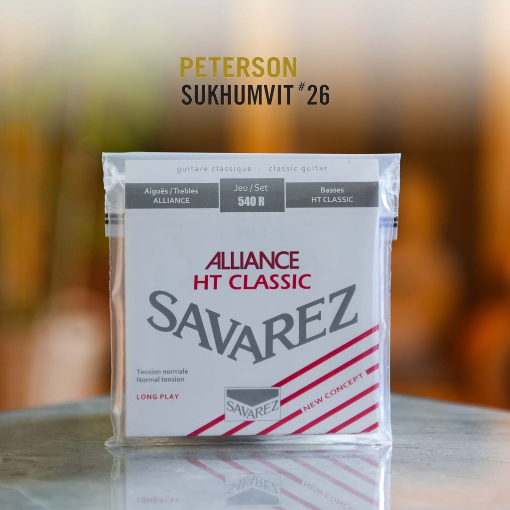 SAVAREZ 540R Alliance Red , SET Normal Tension, สายกีตาร์คลาสสิกนำเข้า ...