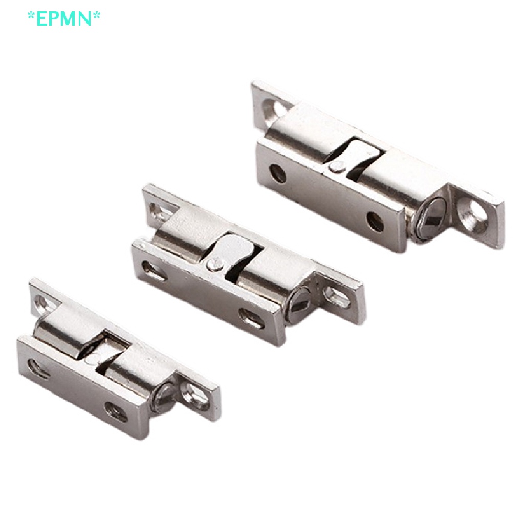 Epmn> ใหม่ คลิปล็อกประตูตู้ ลูกปัดทองเหลือง สีเงิน 1 ชิ้น | Shopee Thailand