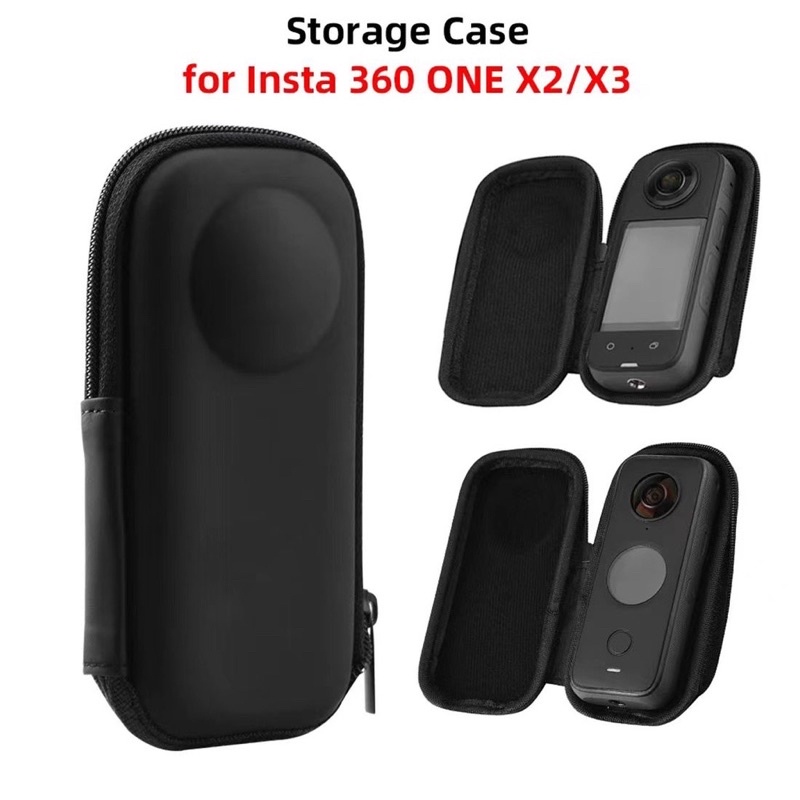 PULUZ Insta360 ONE X 4 X3 X2 X Mini PU Protective Storage Case Bag Box ...
