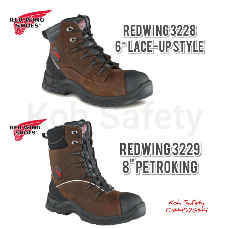 (ของแท้ 100 %) RED WING SHOES รุ่น 3228 - 3229 รองเท้า เซฟตี้ รองเท้า ...