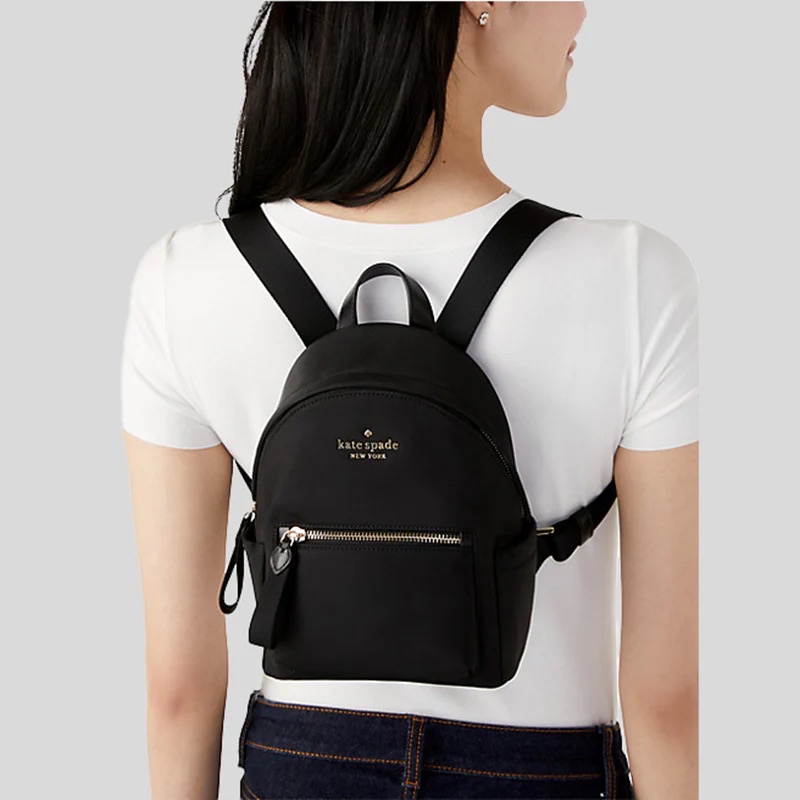 Kate Spade Chelsea Mini Backpack Black K8115 เป้ (ใบเล็ก) | Shopee Thailand