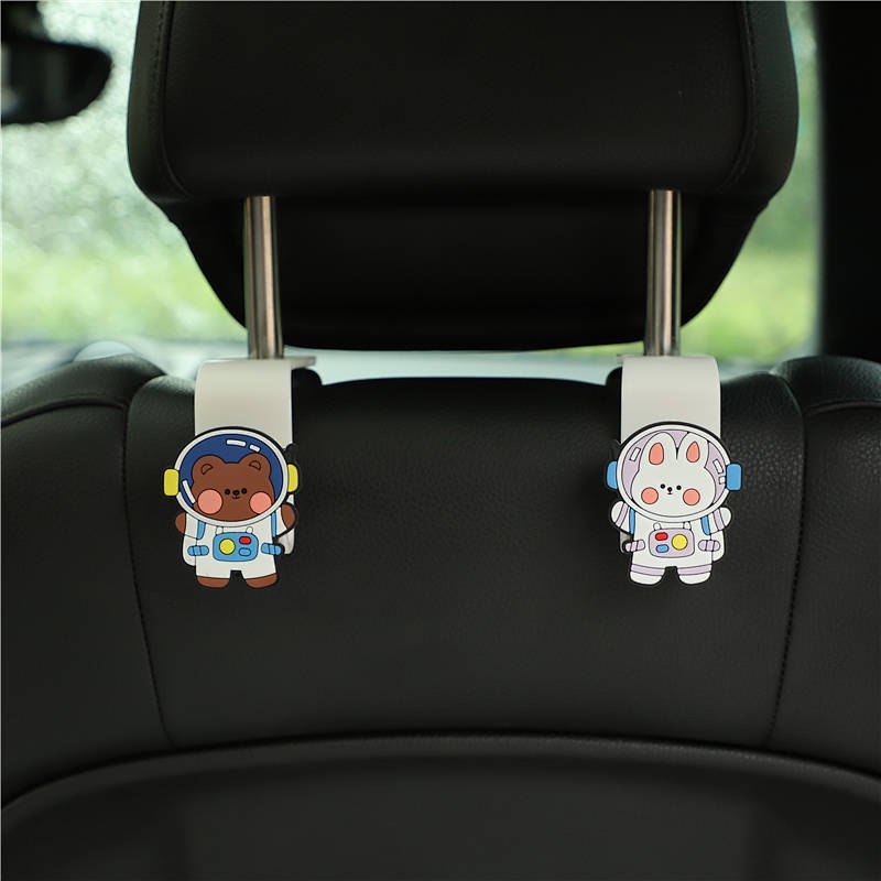 Car Hook Seat Back Multi-Function Rear Row for Car Creative Interior Cute Car for All Products ...