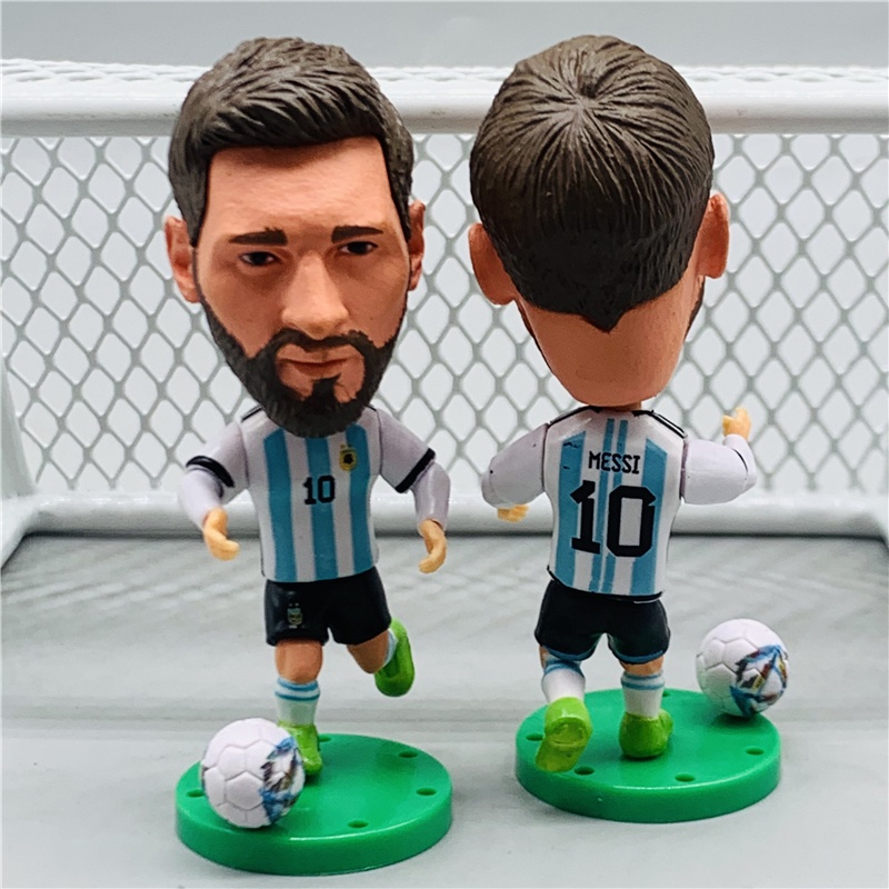 Soccerwe ตุ๊กตาฟุตบอล argentina Player 10 Lionel Messi Action Figures ...