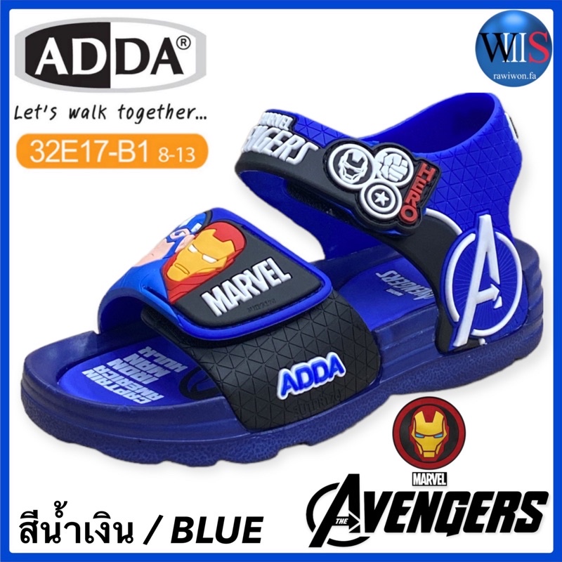 ADDA KIDS รองเท้าลำลองแบบรัดส้น รุ่น 32E17-B1 / 32E18-B1 | Shopee Thailand