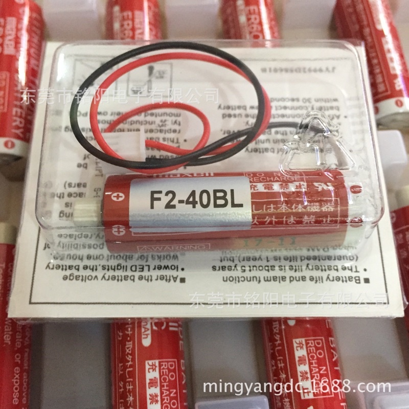 F2-40BL Maxell ER6C 3.6V 1800mAh แบตเตอรี่ PLC Lithium Batery | Shopee ...