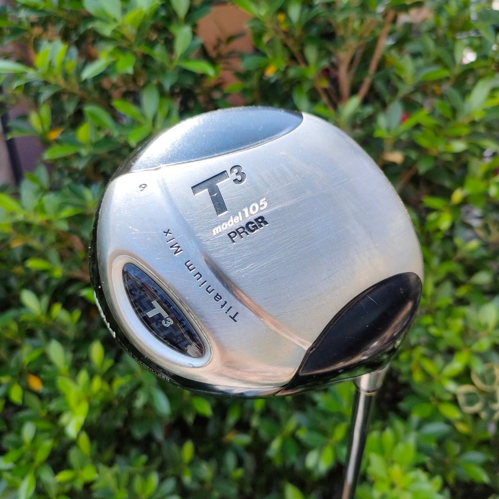 [ผ่อน]DRIVER PRGR T3 MODEL105 TITANIUM MIX ก้าน I.N.S.P.E.C M-43 LOFT 9 ...