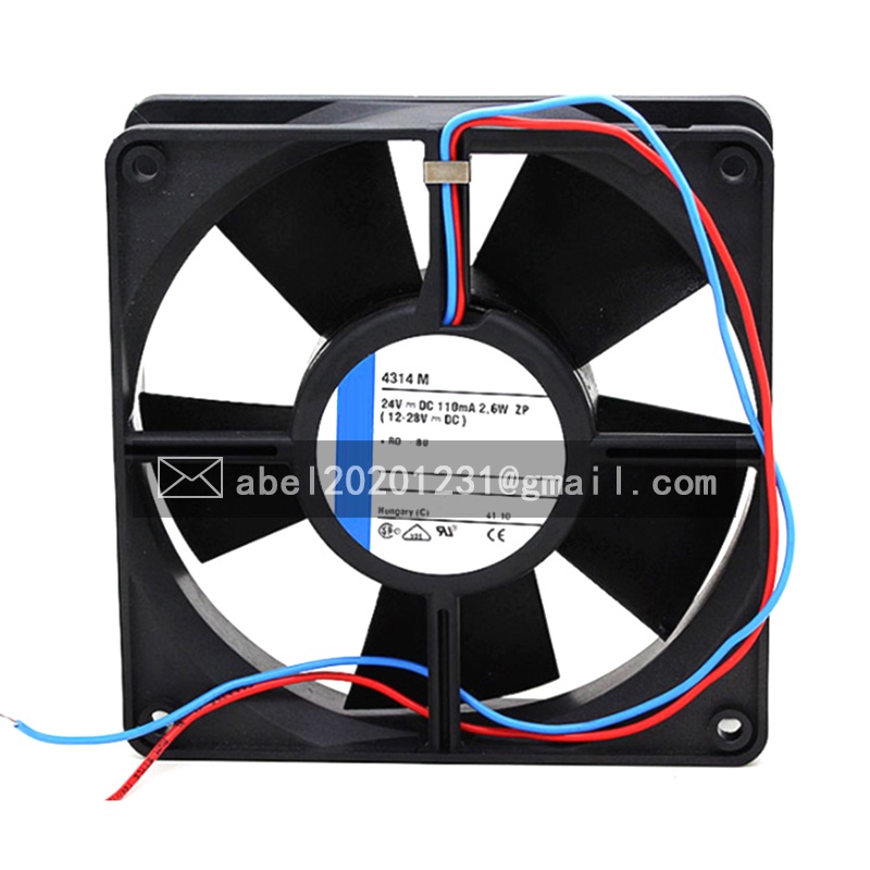 ยี่ห้อใหม่ 4314M 4314 M 24VDC ORIGINAL COOLING FAN 12032 120*120*32MM | Shopee Thailand