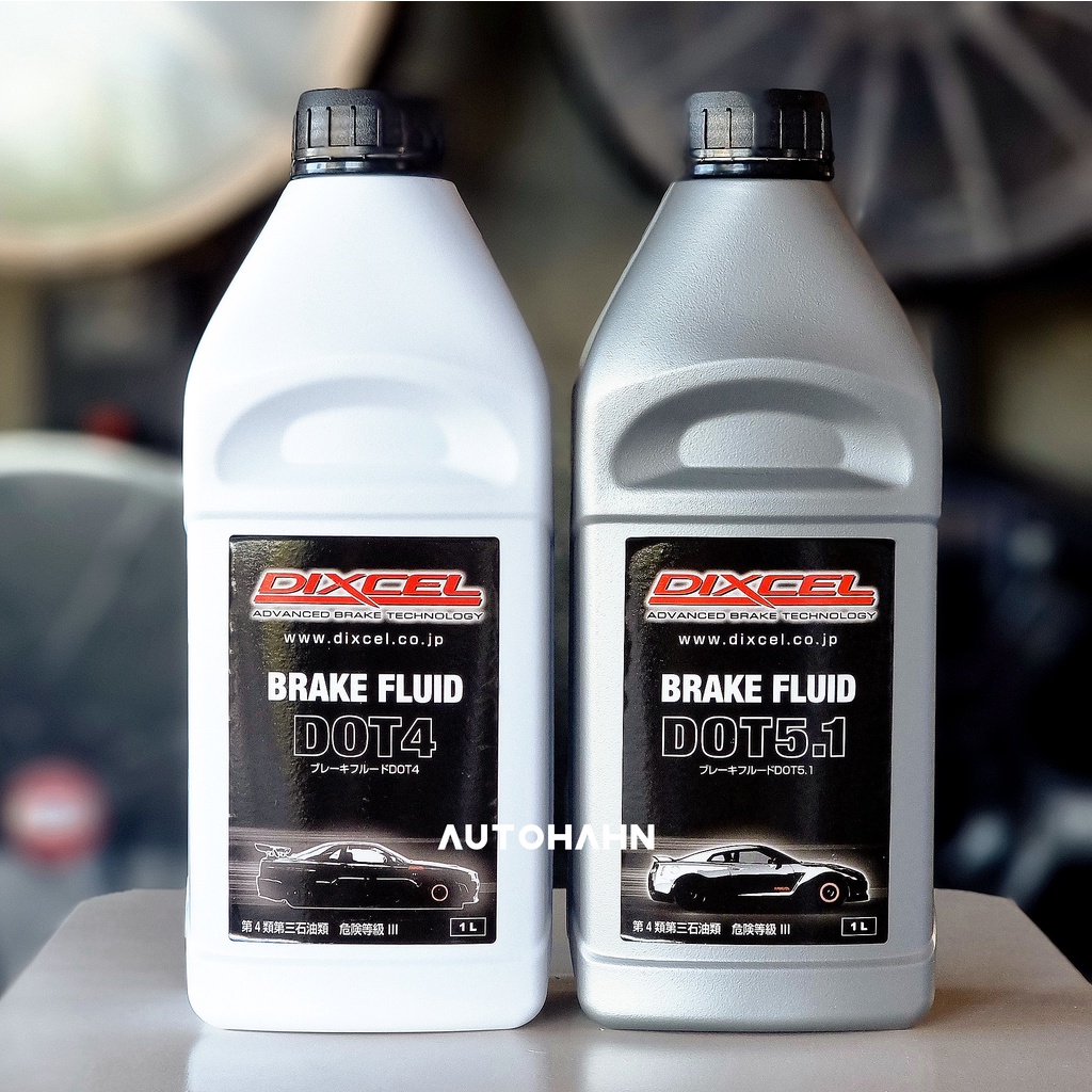 น้ำมันเบรค Dixcel DOT4 DOT5.1 (Made in England) ปริมาตร 1 ลิตร (Dixcel Brake Fluid DOT4 DOT5.1 ...