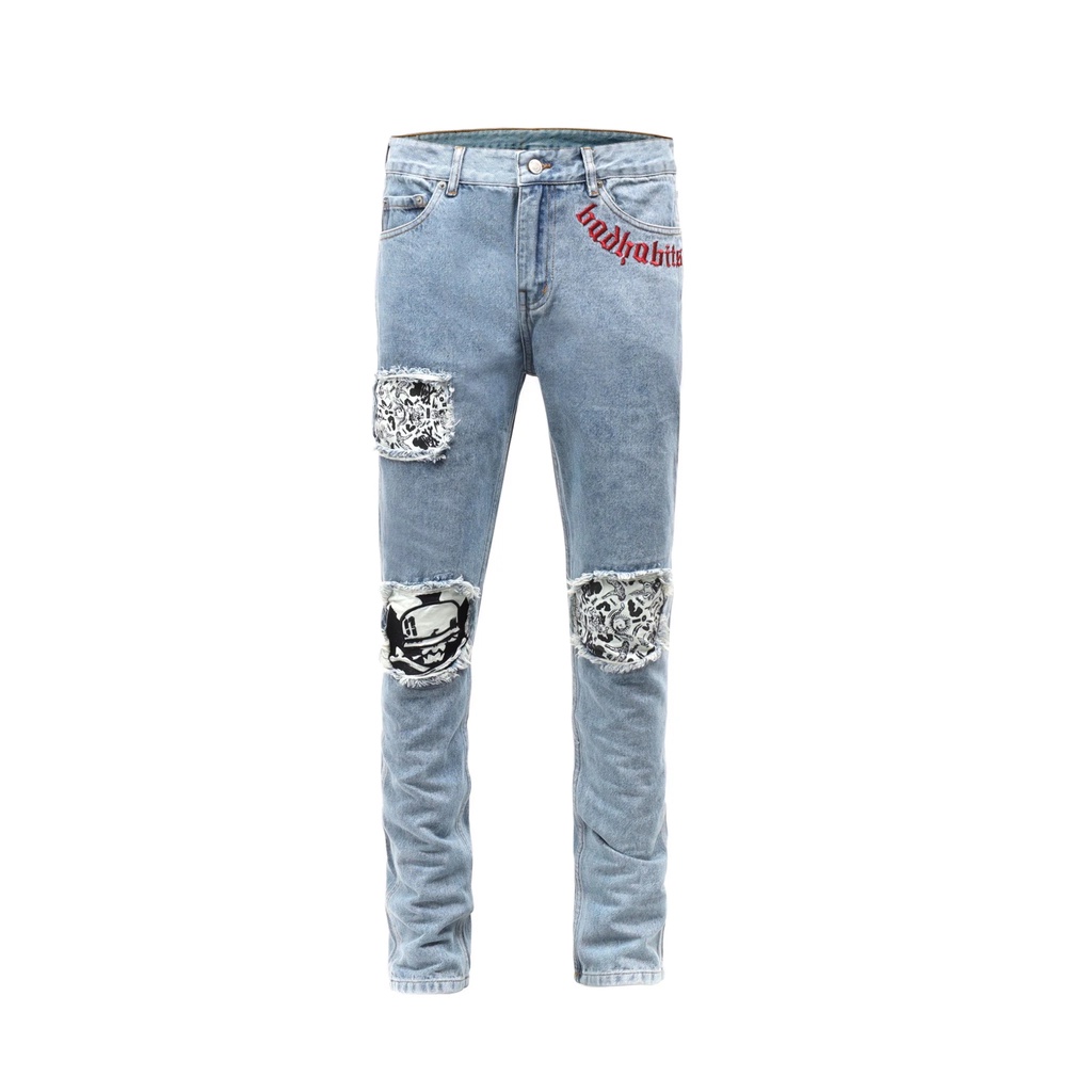 Mens Bad Habits BADDEST ICONIC JEANS JEANS JEANS - แบรนด์ท้องถิ่นของแท้ ...