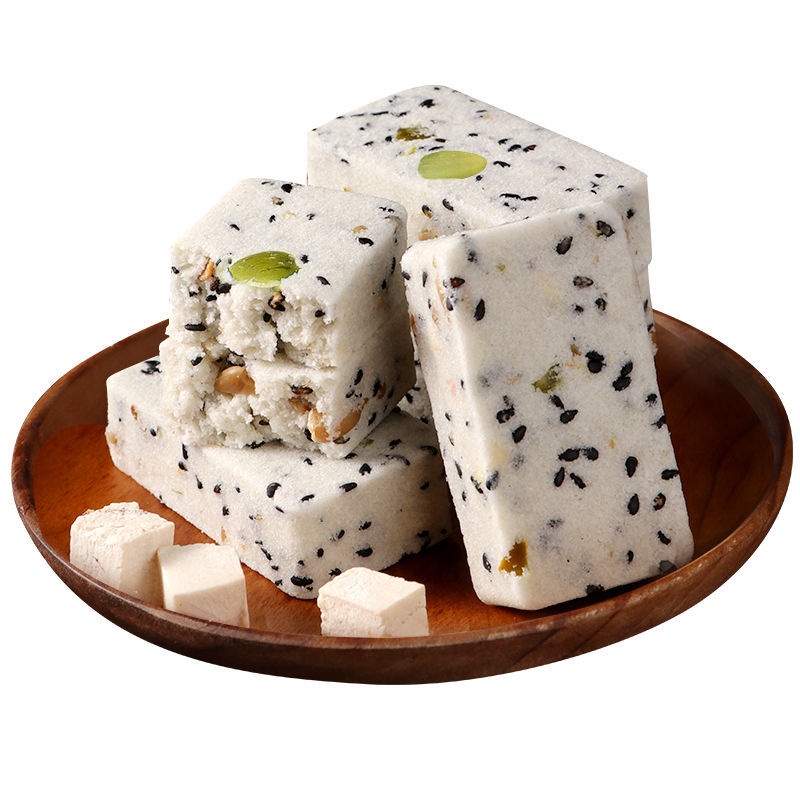 Nut Poria Bazhen Gorgon Cake Yam Black Sesame Cake Low 0อิ่มไขมันของ ...