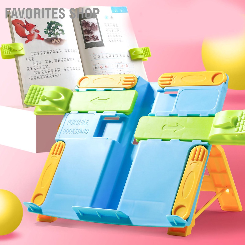 Favorites Shop Book Reading Stand Portable Cartoon Cute Bear Children ...