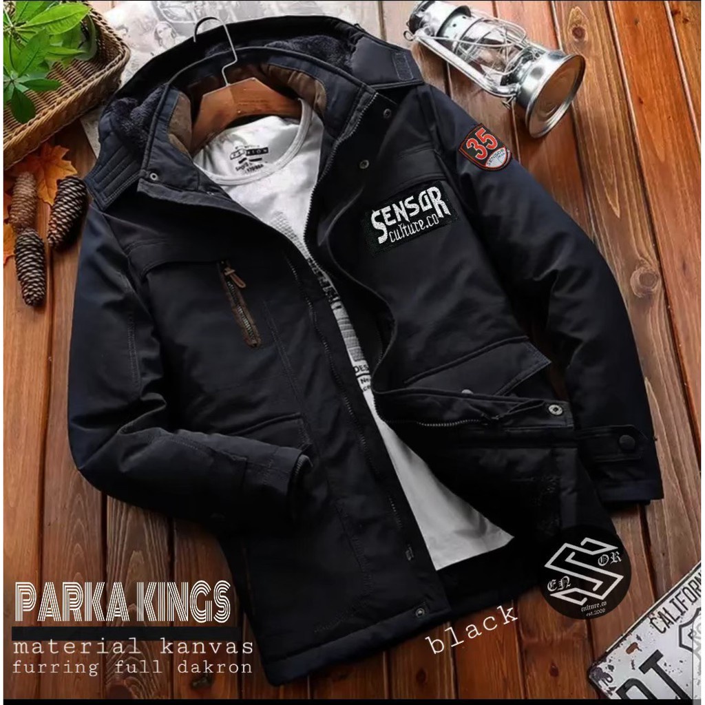 เสื้อแจ็คเก็ตพาร์ก้า / PARKA KING JACKET / ORIGINAL MEN& 39;S PARKA ...