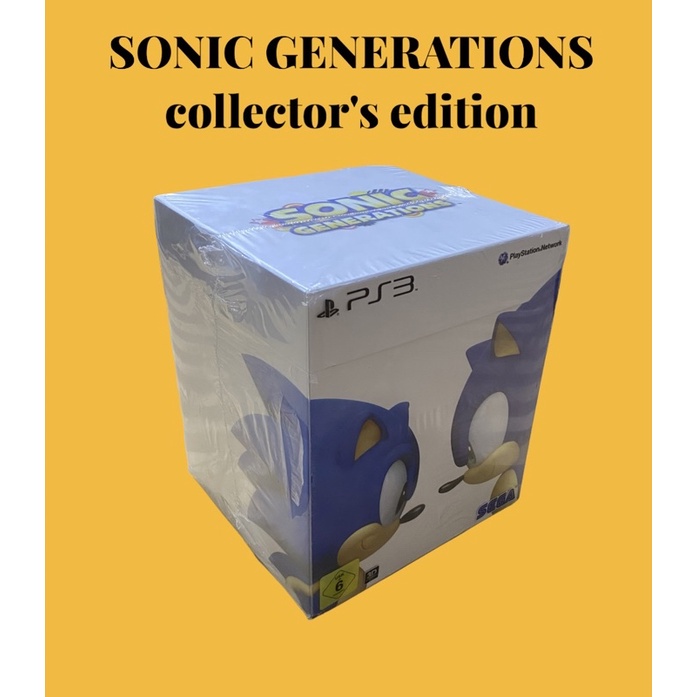 Sonic Generations (Collector's Edition) box shot ps3 | Shopee Thailand