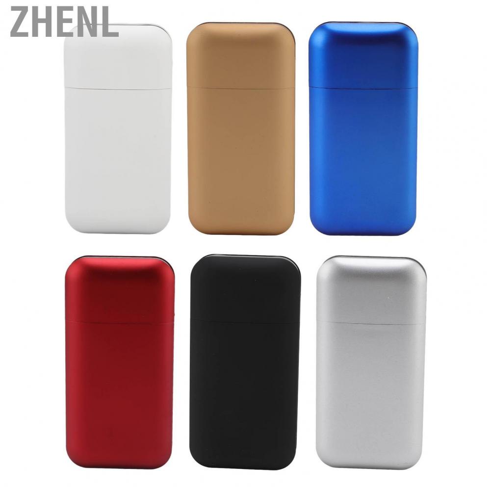 Zhenl Cigarette Case Cigarette Box Plastic Iron Pressure Proof for ...