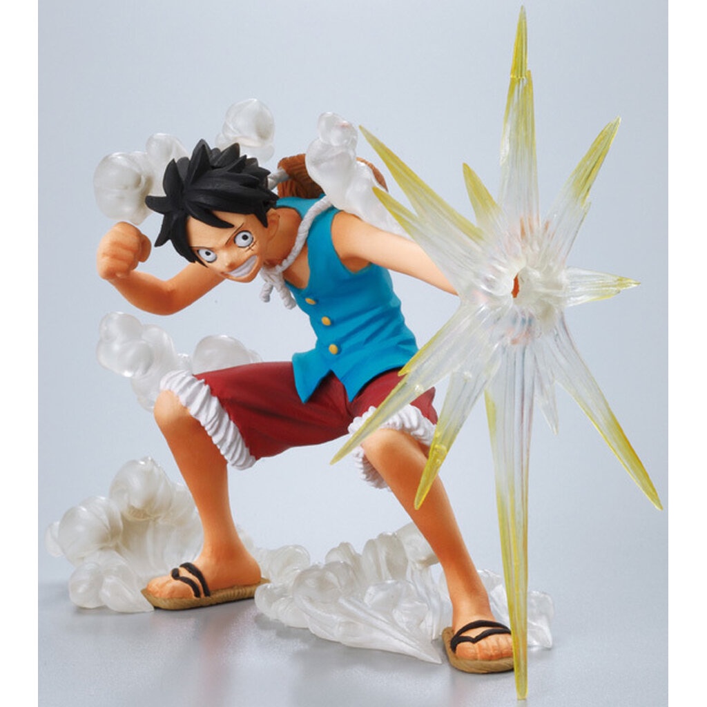 Luffy ของแท้ JP แมวทอง - Attack Motions Bandai [โมเดลวันพีช] | Shopee ...