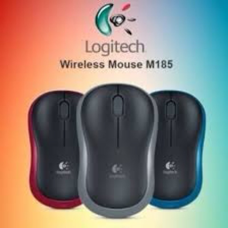 Logitech Wireless Mouse M185 | Shopee Thailand