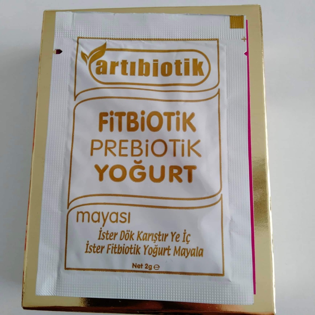 Fitbiotik Prebiotik yogurt หัวเชื้อหมักโยเกิร์ตสำหรับผู้มีปัญหาด้าน ...