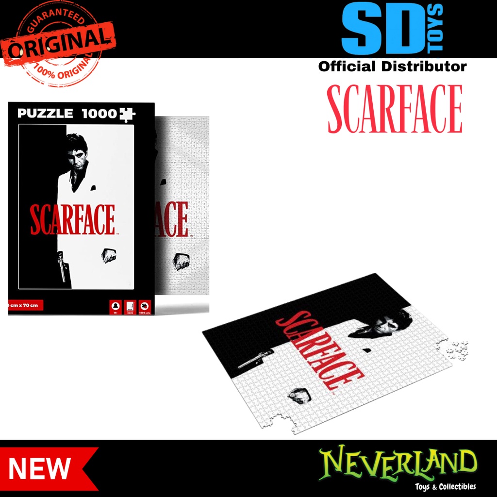 Scarface Movie Poster Puzzle 1000 Pieces | Shopee Thailand