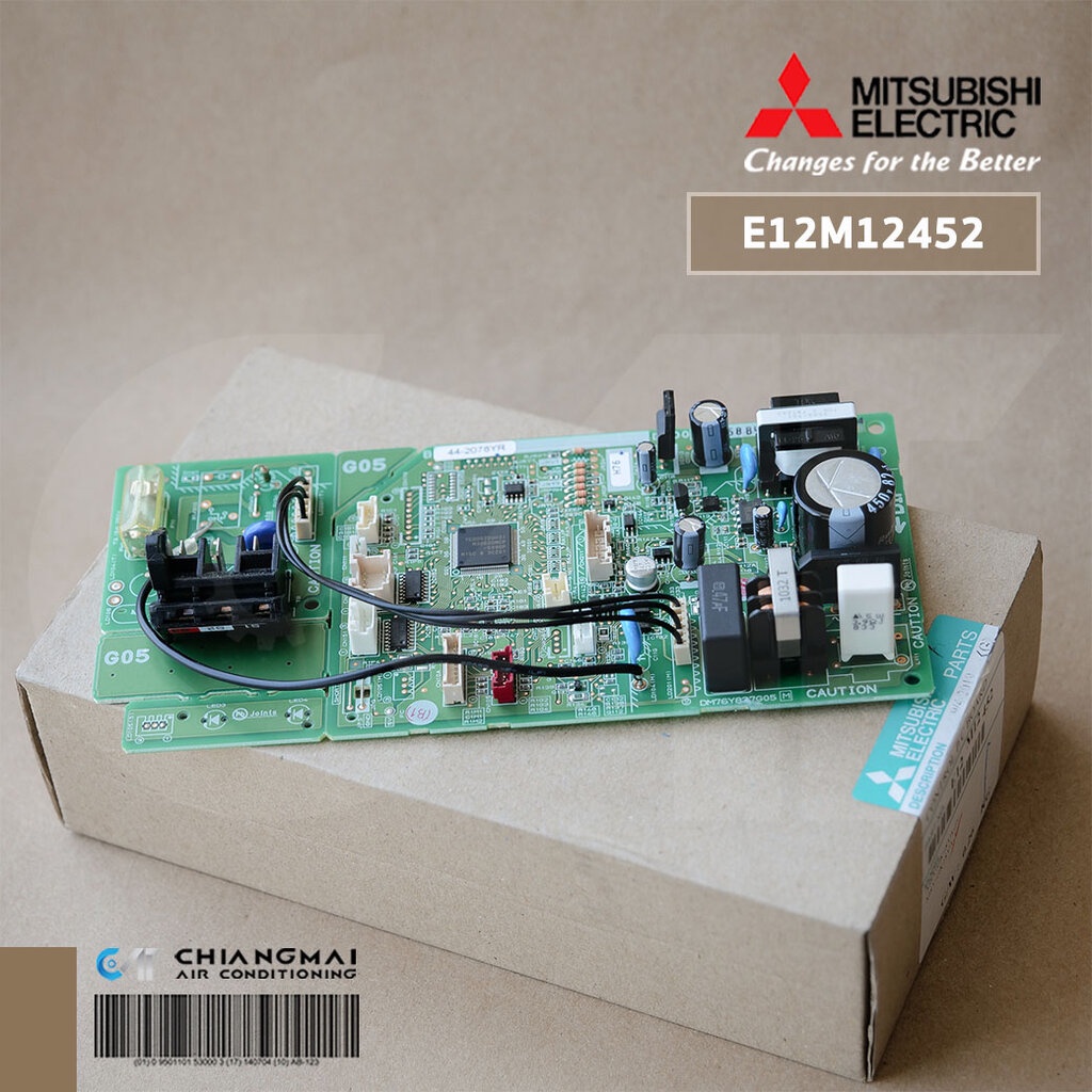 E22M12452 แผงวงจรแอร์ Mitsubishi Electric แผงบอร์ดคอยล์เย็น แอร์มิตซูบิชิ รุ่น MSY-GK18VA-T1 ...