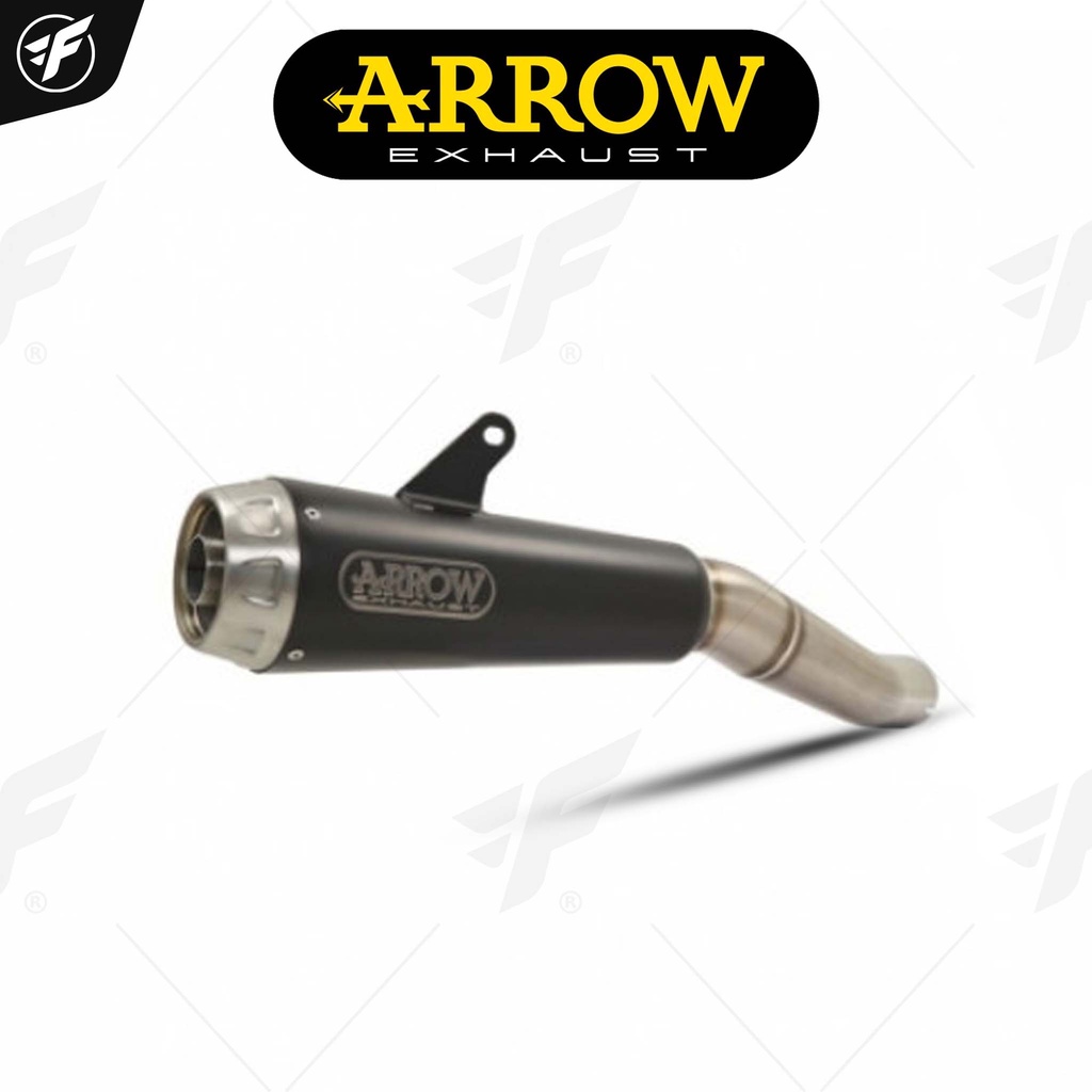 ท่อสูตร/ท่อแต่ง/ท่อไอเสีย Arrow Slip on Moto Gp Black : for BMW S1000RR ...