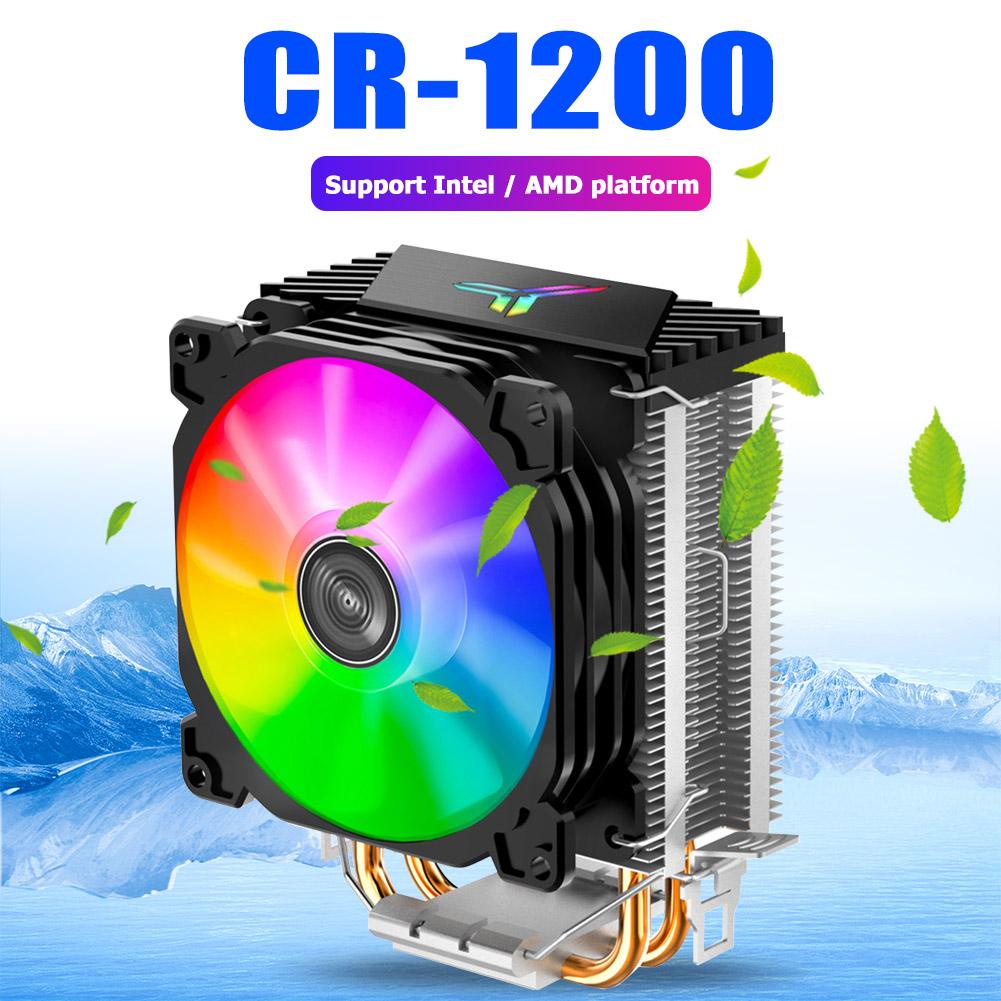 Jonsbo CR-1200 RGB CPU COOLER/HSF COOLER RGB, พัดลม CPU INTEL AMD ...