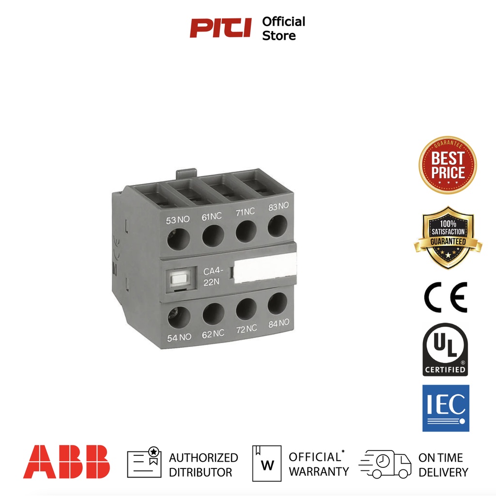 ABB CA4-22,31,13,40,04 Auxiliary Contacts (CA) | Shopee Thailand