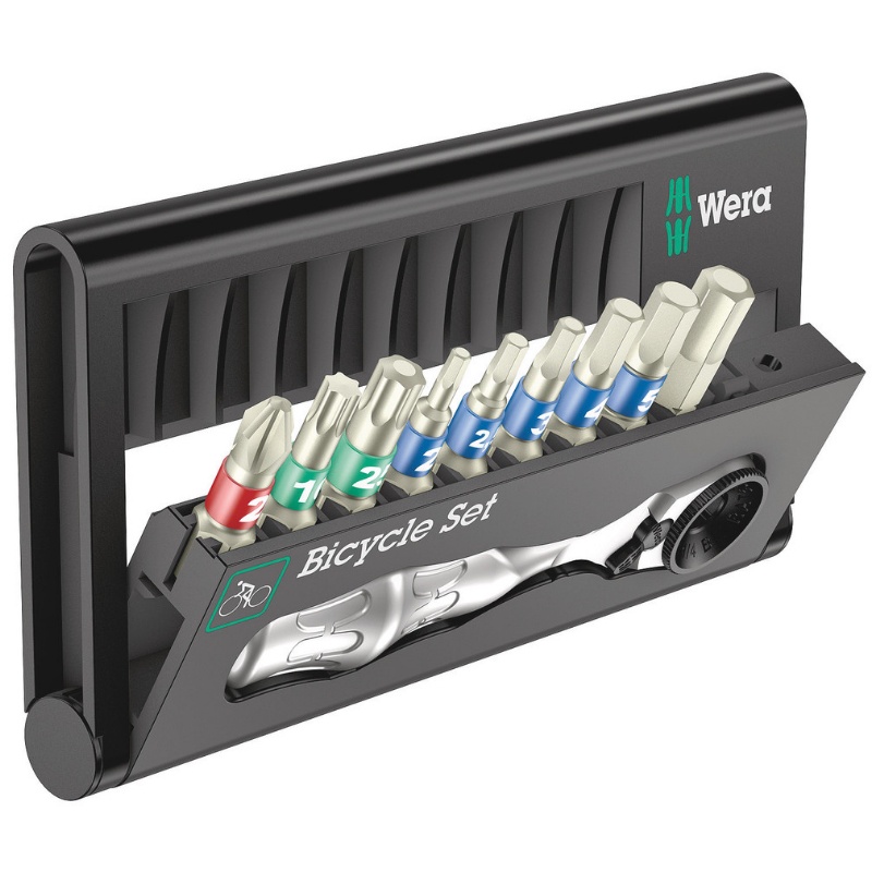 Wera Bicycle Set 9 Zyklop Mini Ratchet Set (สแตนเลส) | Shopee Thailand