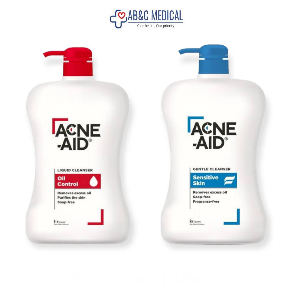 Acne-aid liquid cleanser / gentle cleanser 900 ml. แอคเน่เอด ทำความ ...