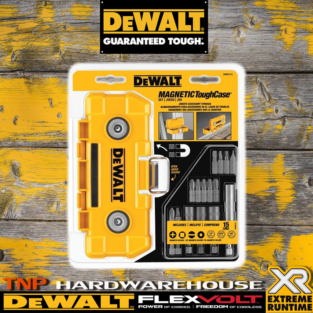 DeWALT Magnetic ToughCase กล่องใส่น๊อต กล่องเครื่องมือช่าง แบบแม่เหล็ก ...