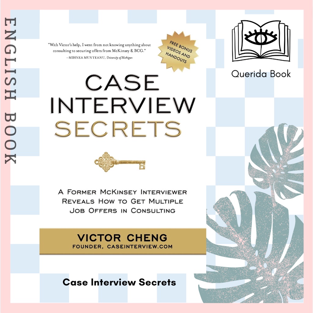 [Querida] หนังสือภาษาอังกฤษ Case Interview Secrets by Victor Cheng ...