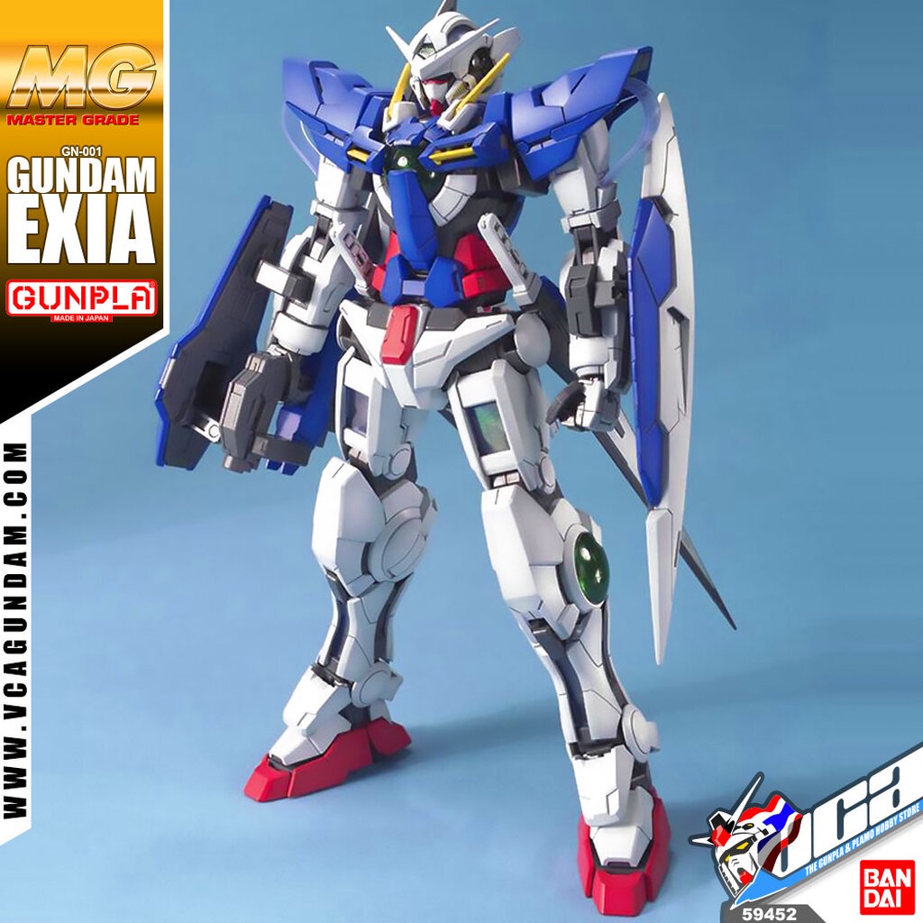 VCA ⭐️ BANDAI GUNPLA MASTER GRADE MG 1/100 GUNDAM EXIA ประกอบ หุ่นยนต์ ...