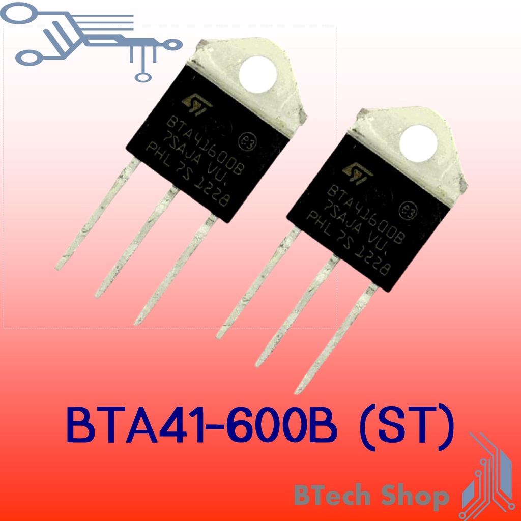 BTA41-600B (ST) TRIAC 600V/40A | Shopee Thailand