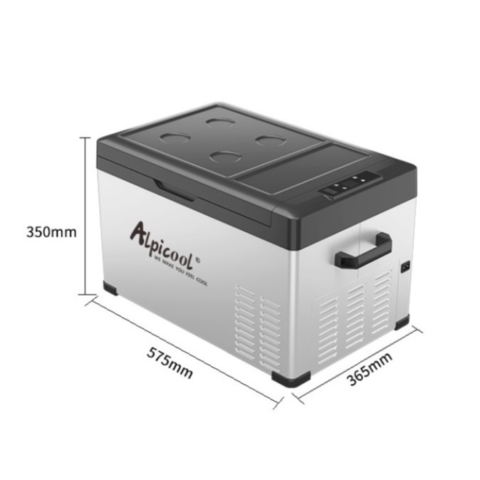 【พร้อมส่ง】Alpicool freezer ตู้เย็นขนาดเล็ก แบบพกพาในรถ ตู้เย็นมินิ ...